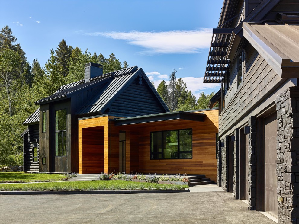 Paintbrush Addition and Remodel - Contemporary - Exterior - Jackson ...