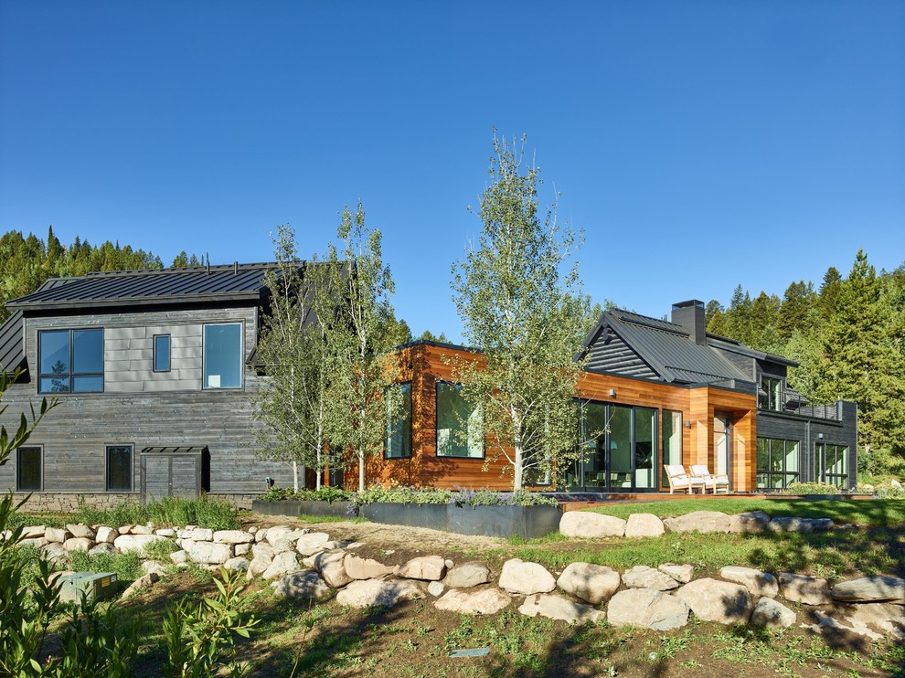 Paintbrush Addition and Remodel - Contemporary - Exterior - Jackson ...