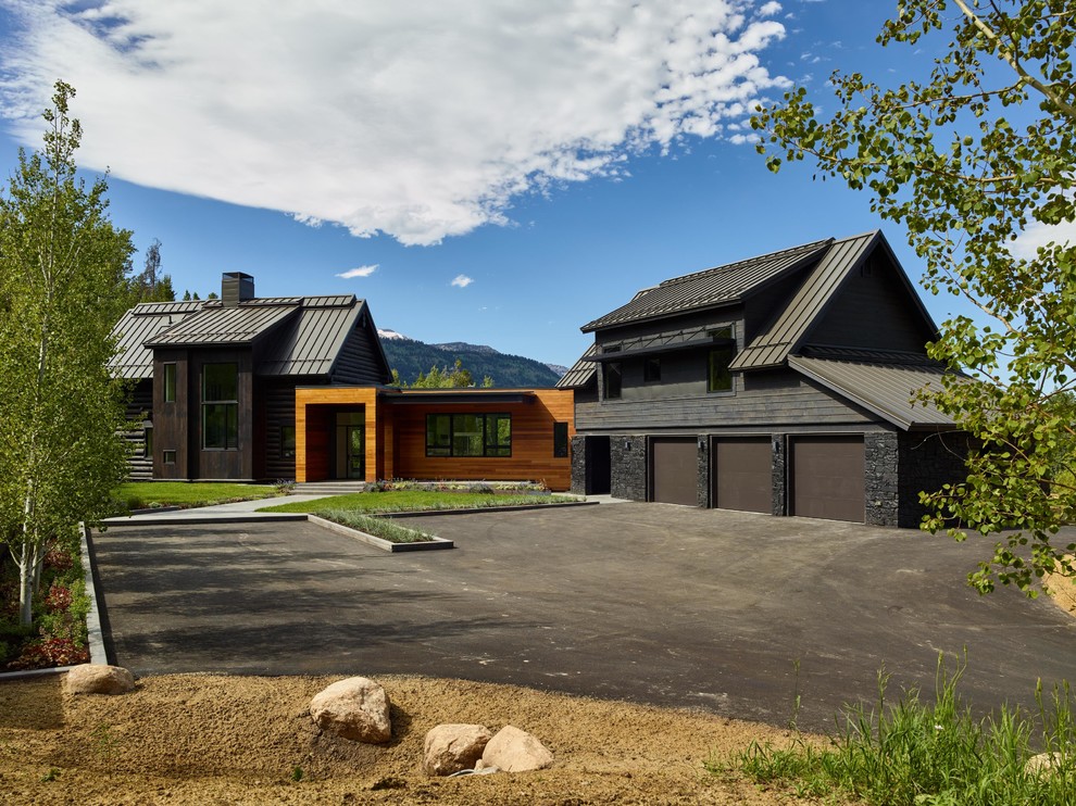 Paintbrush Addition and Remodel - Contemporary - Exterior - Jackson ...