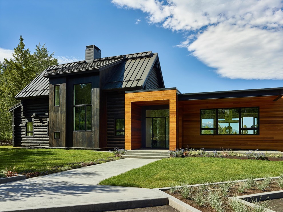 Paintbrush Addition and Remodel - Contemporary - Exterior - Jackson ...