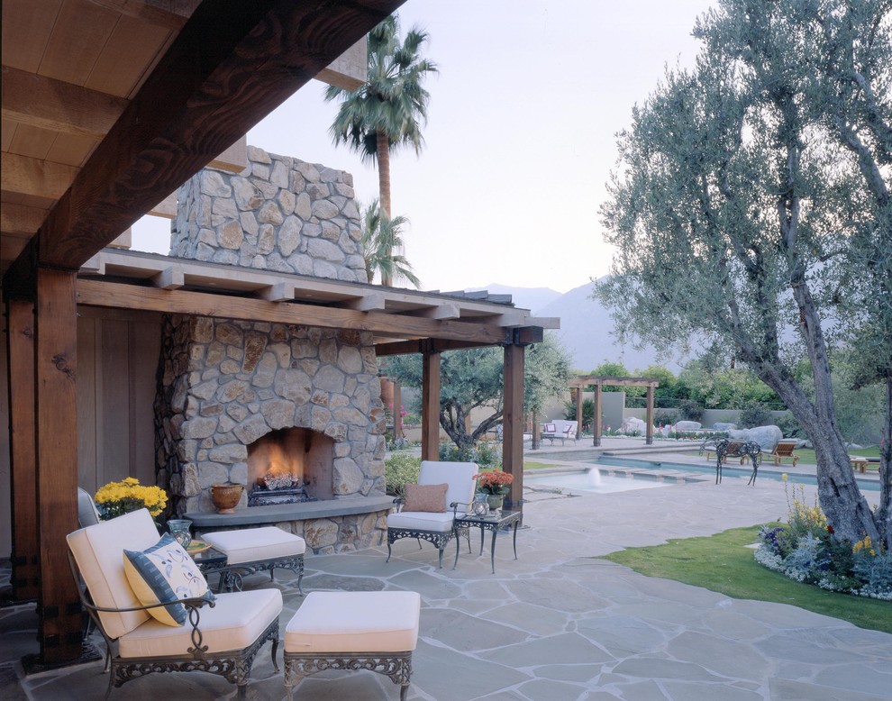 Palm Springs Ranch House - Traditional - Patio - Seattle - by Ryan ...