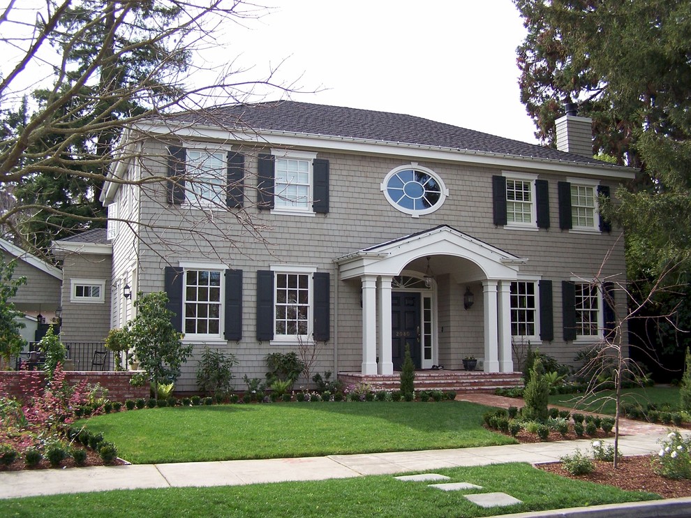 Palo Alto Colonial - Traditional - Exterior - San Francisco - by ...