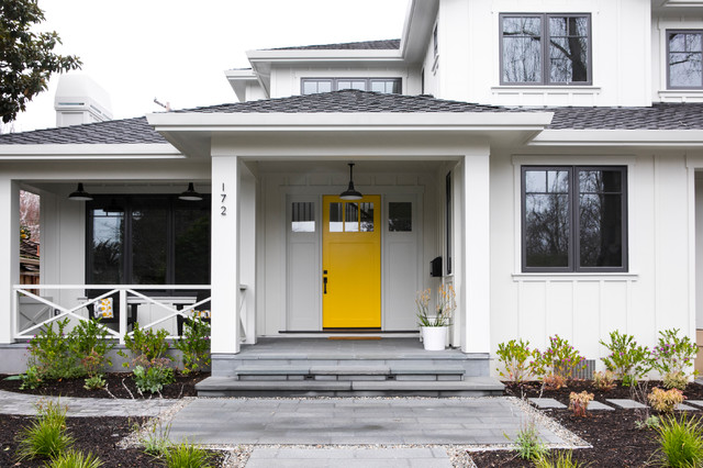 Palo Alto - New Build - Front Exterior - Klassisch modern - Häuser ...