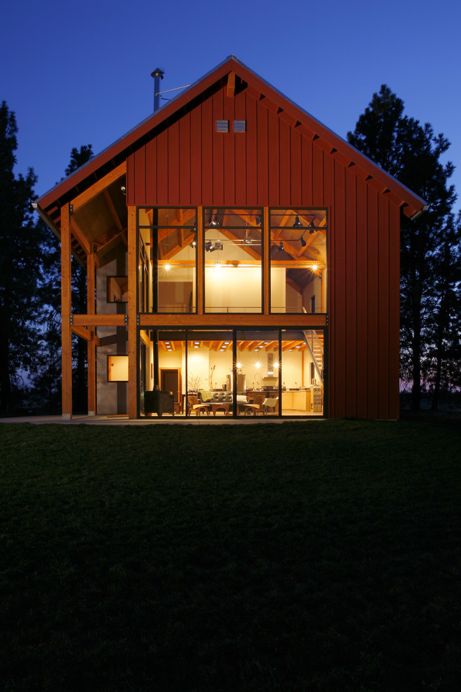 Palouse Residence - Modern - House Exterior - Seattle - by Uptic ...