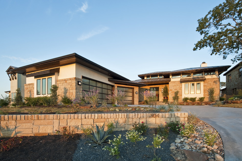 Parade of Homes, Front Exterior - Contemporary - Exterior - Austin - by ...