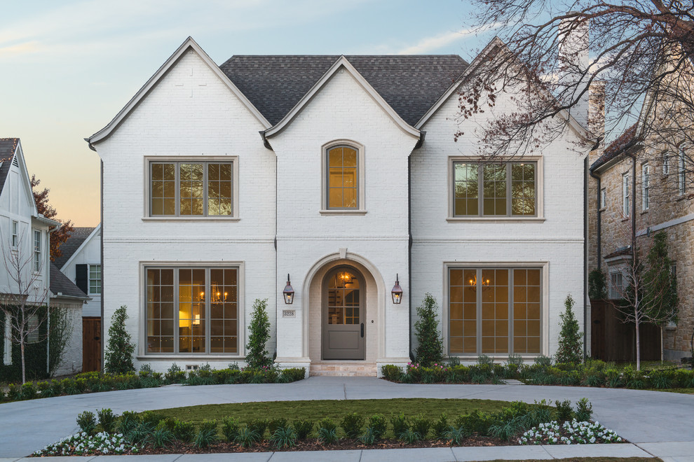Park Cities Traditional - Traditional - Exterior - Dallas - by Pauzer ...