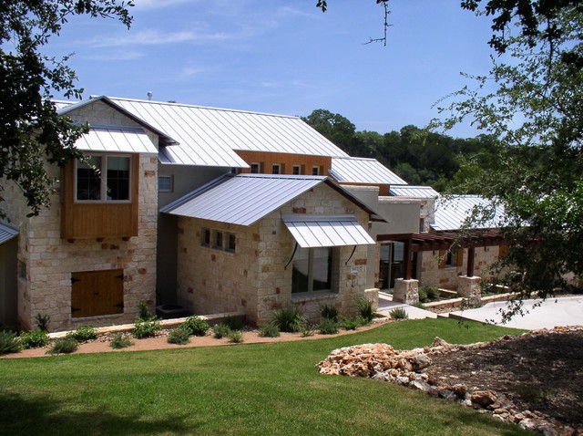 Partial Front Elevation (3) - Contemporary - Exterior - Austin - by ...