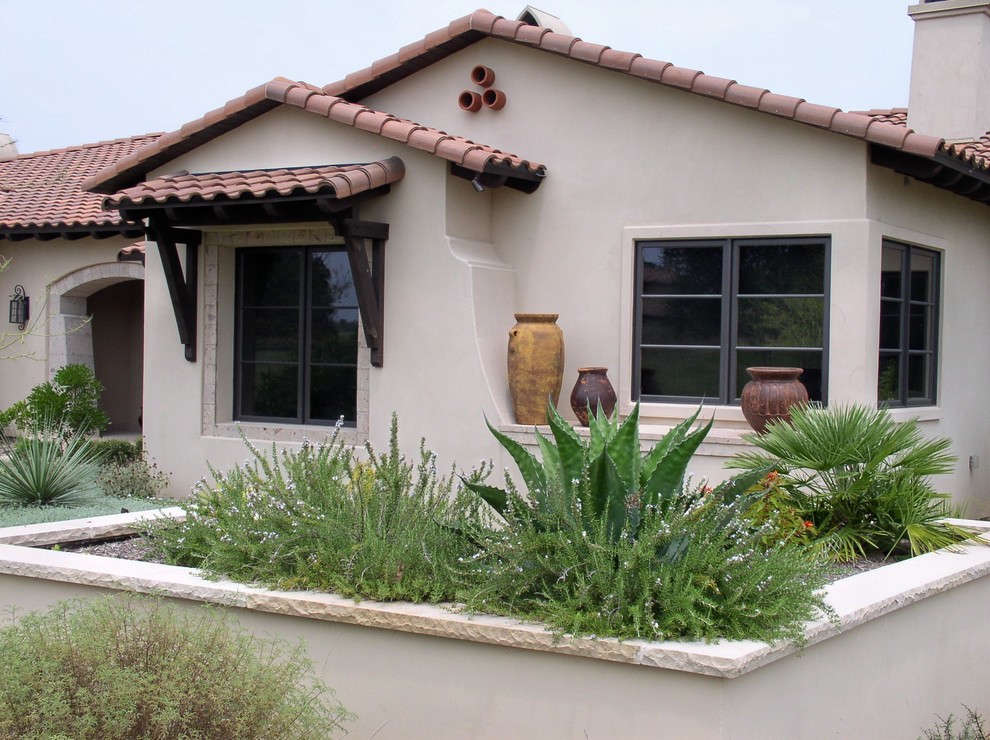 Partial Front Elevation - Mediterranean - Exterior - Austin - by Rick O ...