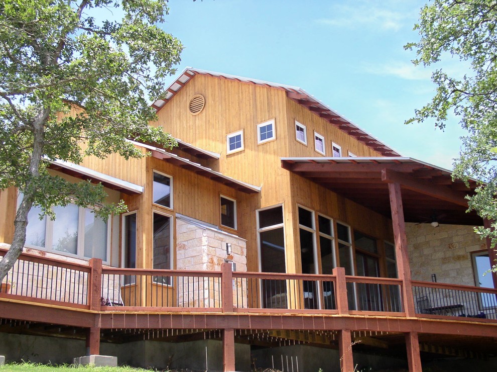 Partial Rear Elevation - Contemporary - Exterior - Austin - by Rick O ...