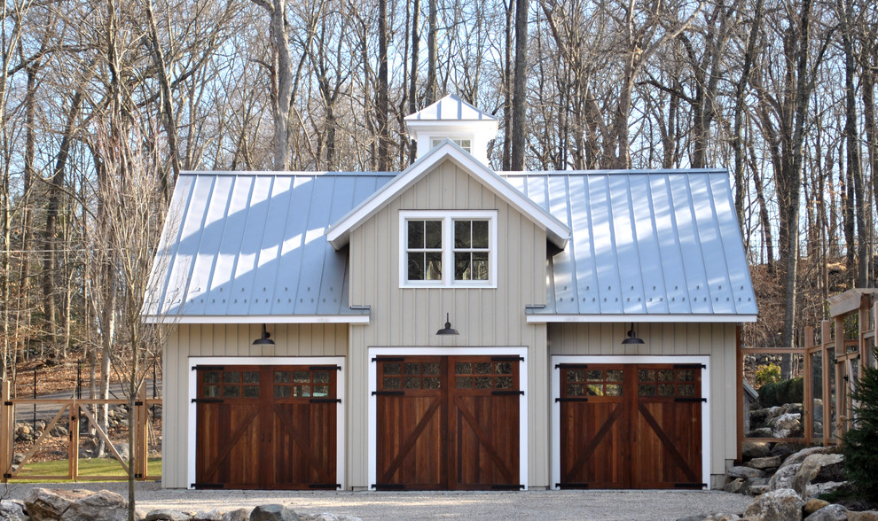 Party Barn - Rustic - Exterior - New York - by Huestis Tucker ...