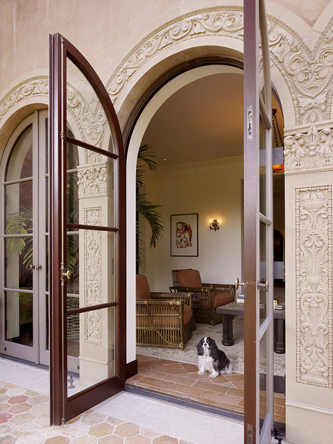Mediterranean Style Patio Doors