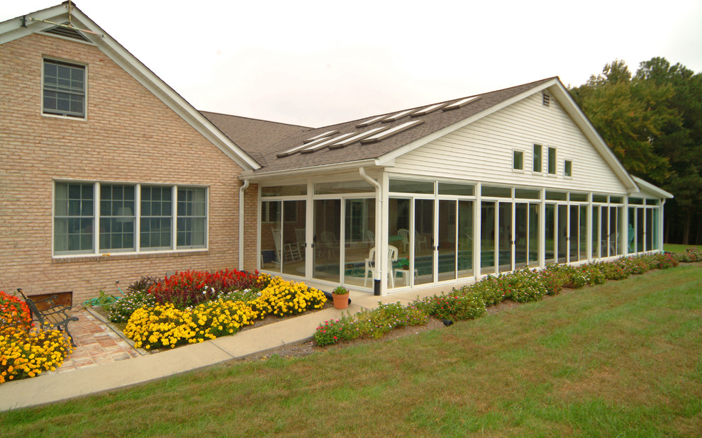 Patio Enclosures sunroom pool enclosure - Traditional - Exterior ...