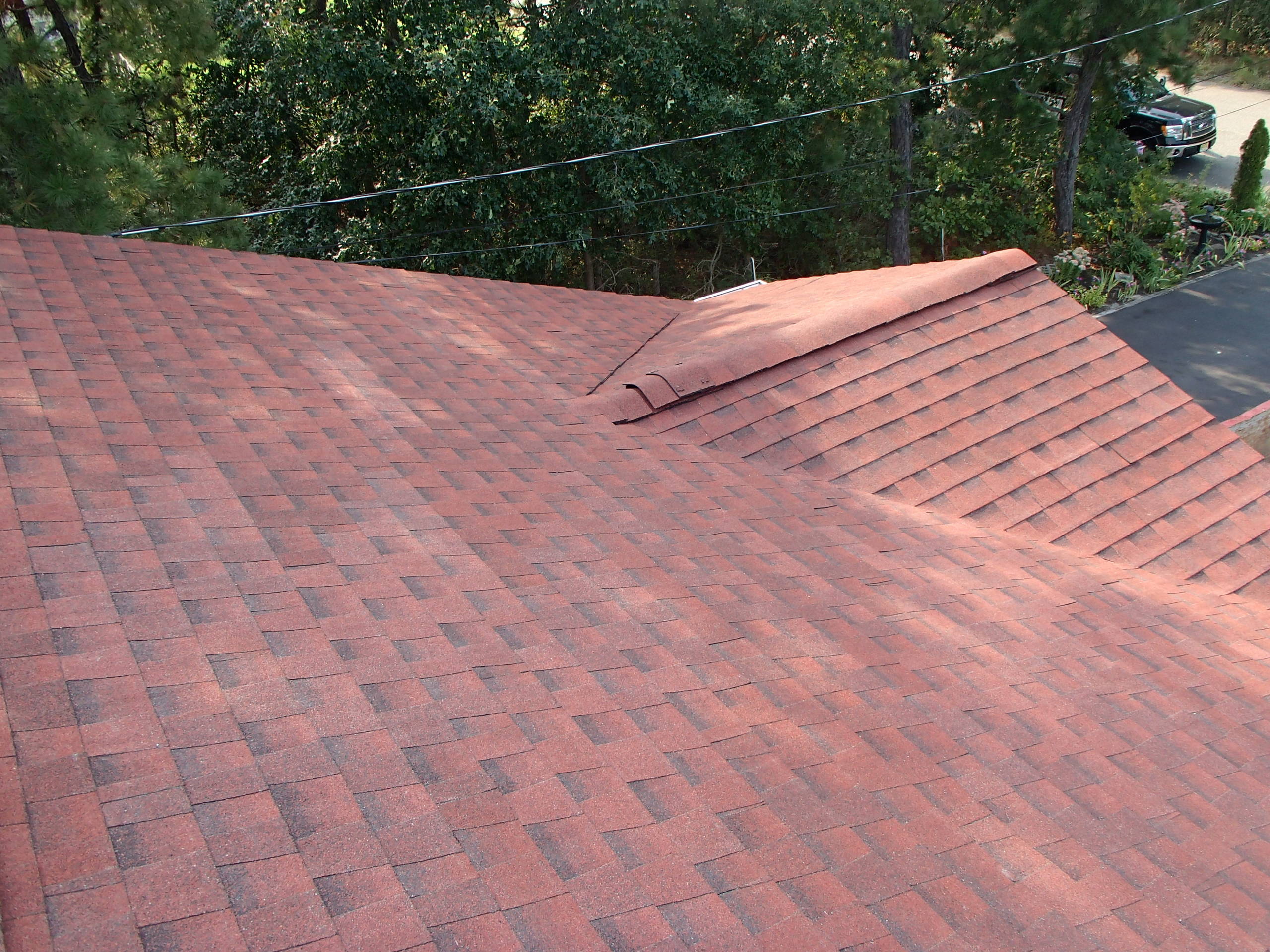 Red Roof Shingles