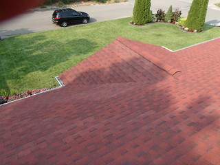 Patriot Red Shingle Roof - Traditional - Exterior - New York - by ...