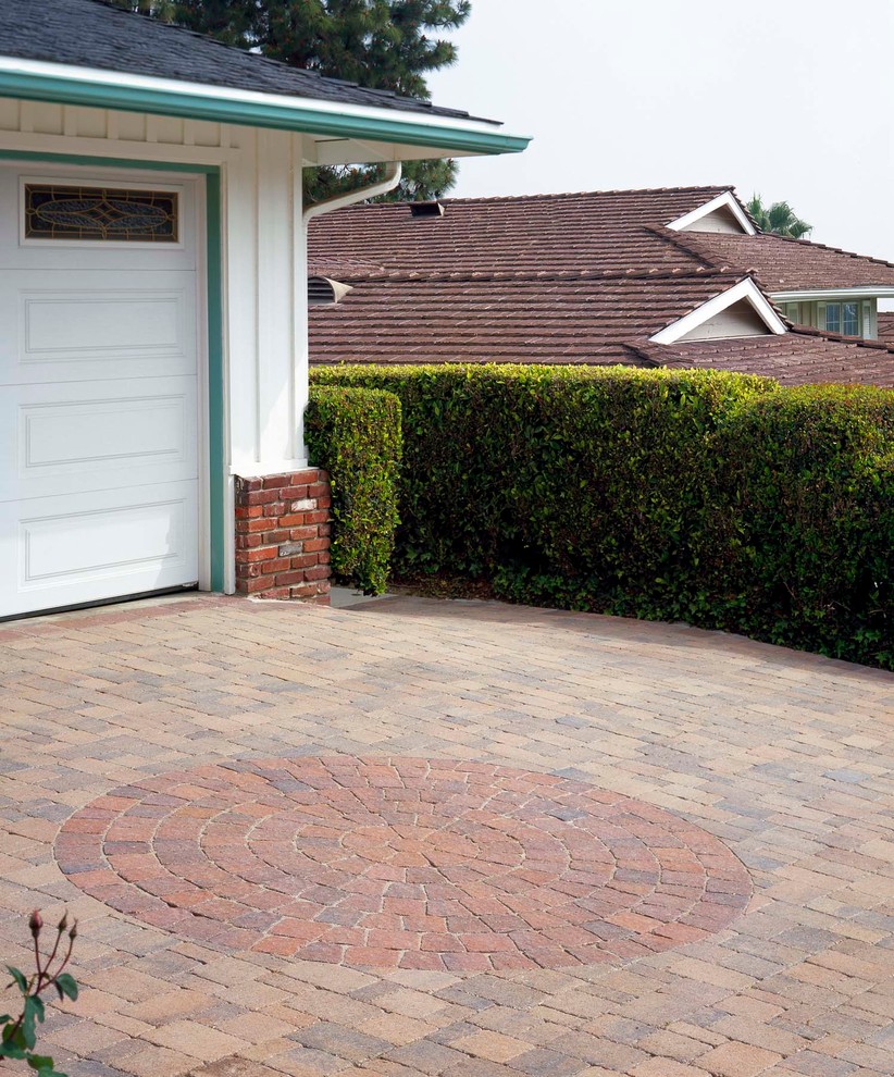 Paver Driveway - Modern - Exterior - Orange County - by Pacific Pavers ...