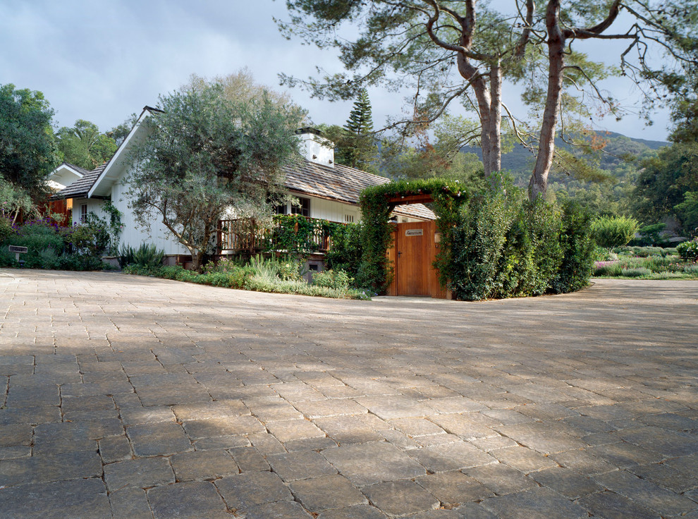 Paver Driveway - Minimalistisch - Häuser - Orange County - von Pacific ...