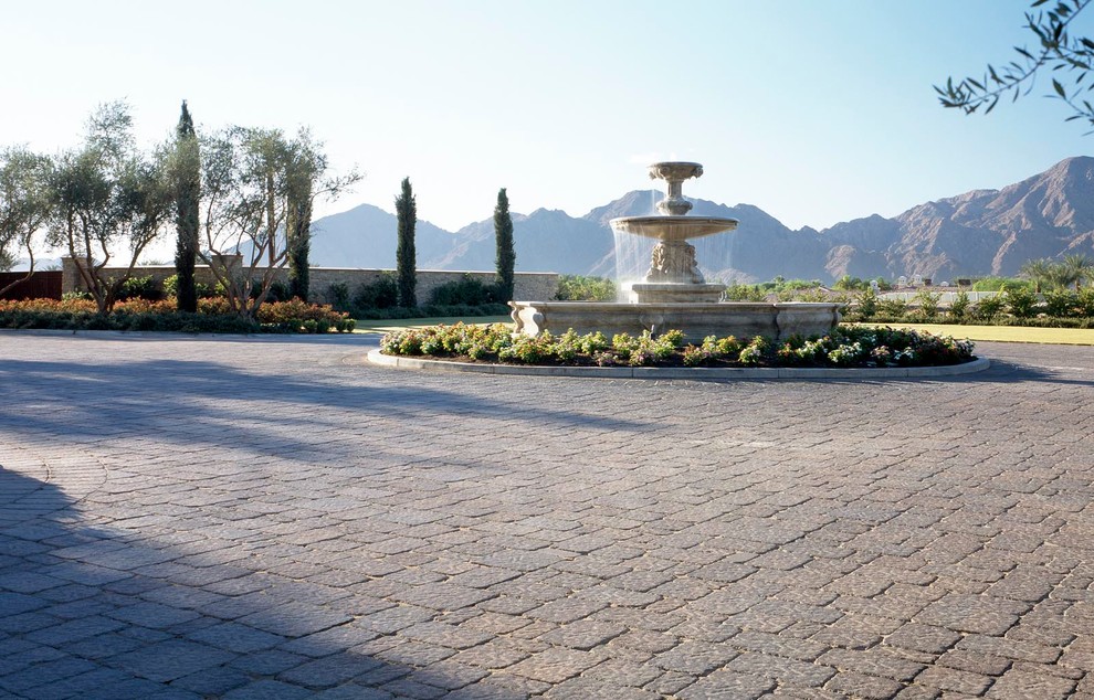 Paver Driveway - Modern - Exterior - Orange County - by Pacific Pavers ...