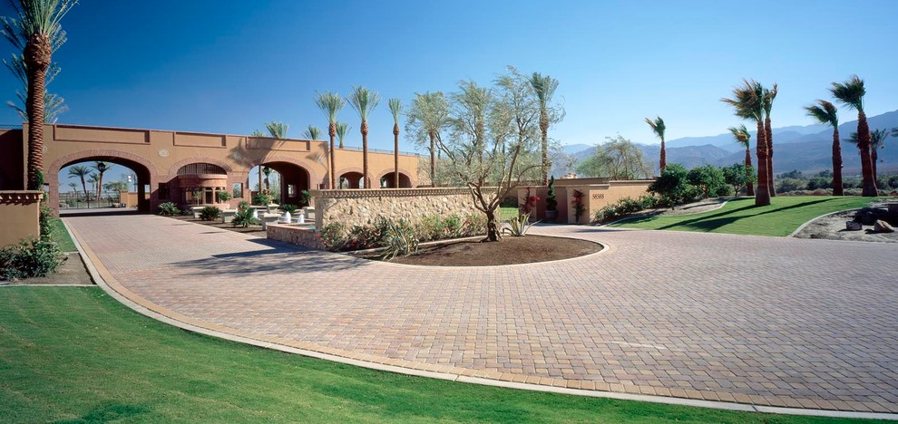 Paver Driveway - Modern - Exterior - Orange County - by Pacific Pavers ...