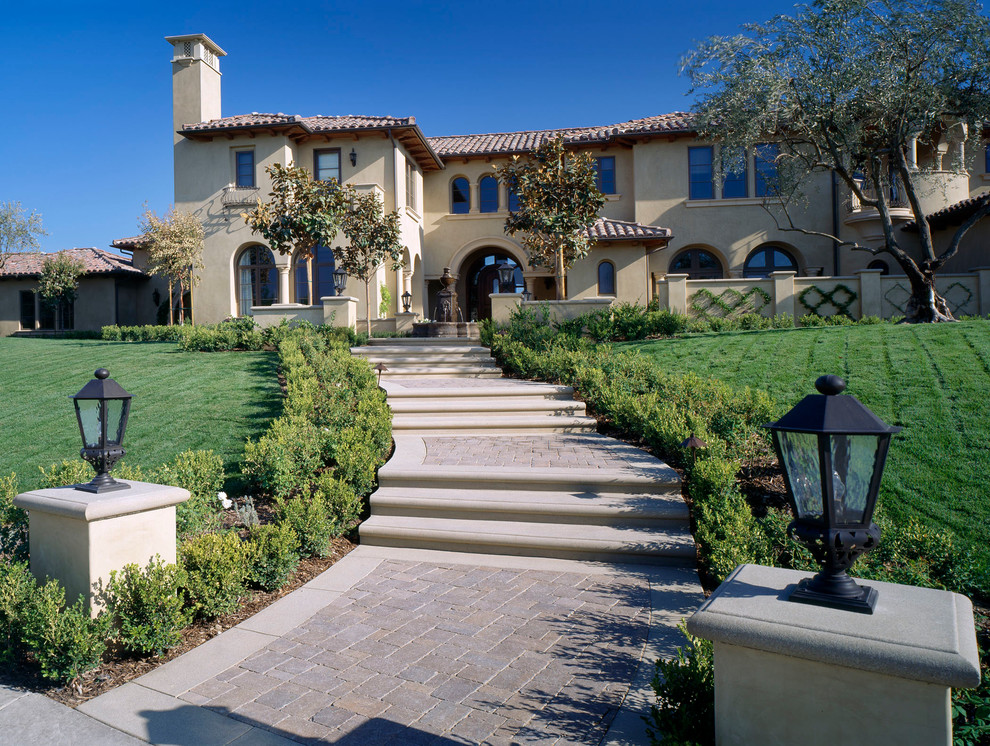 Paver Driveway - Modern - Exterior - Orange County - by Pacific Pavers ...