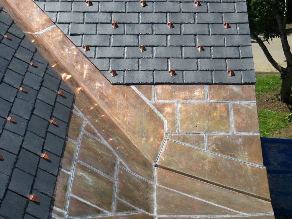 PD40 Pad-Style Snow Guards (Shown in Copper) - Exterior - Burlington ...