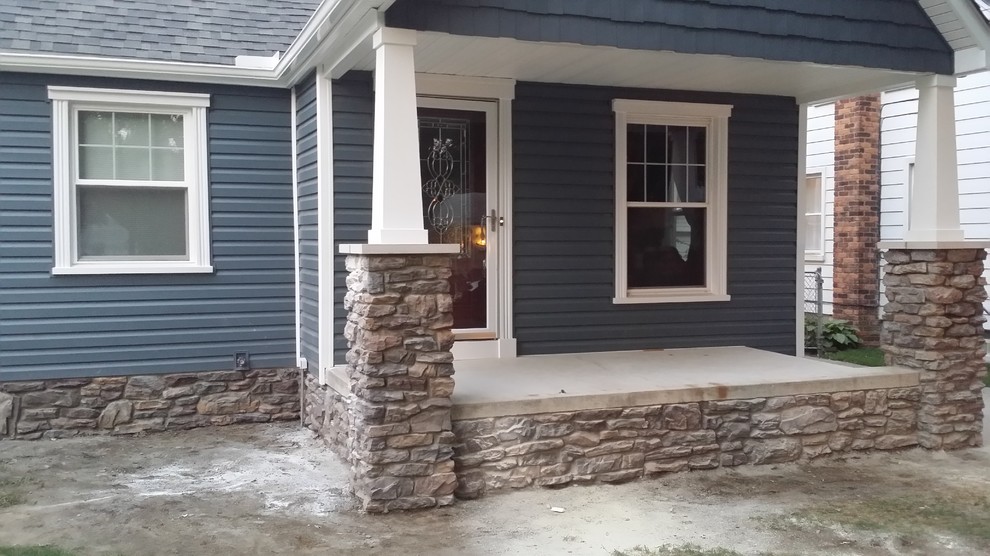 Pehlem Exterior Renovation - Contemporary - Exterior - Detroit - by Top Value Construction LLC ...