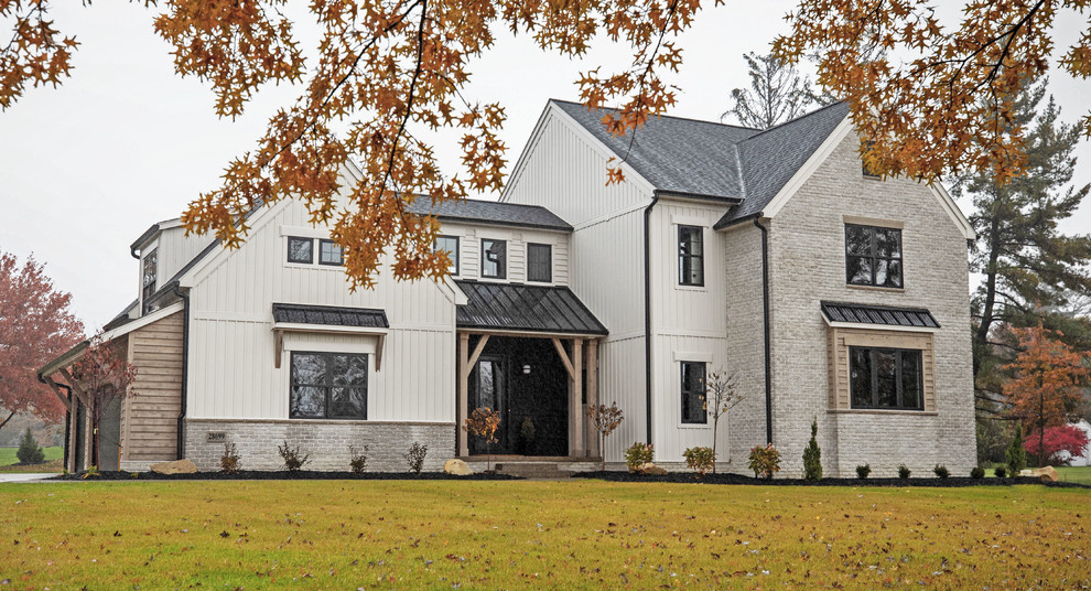 Pepper Pike Model - Farmhouse - Exterior - Cleveland - by Old World ...