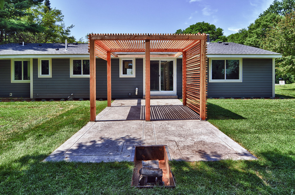 Pergola - Contemporáneo - Fachada - Minneapolis - de Revamp Residential ...