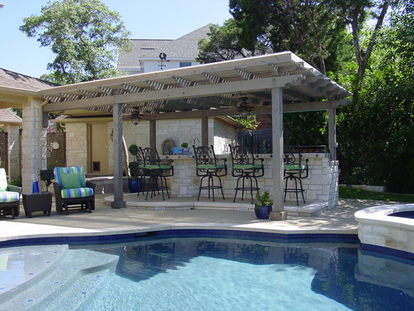 Pergolas & Shade Structures - Clásico - Fachada - Austin - de Archadeck ...