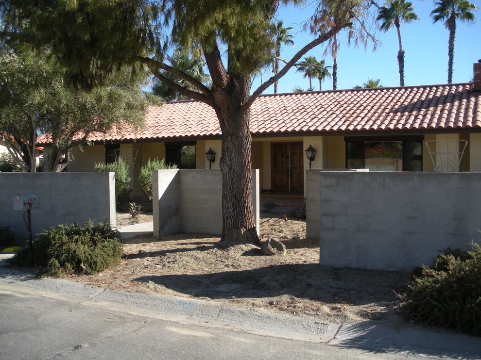 Perimeter concrete wall - Mediterranean - Exterior - Other - by Robert ...