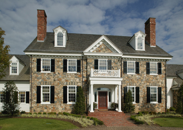 Period Colonial Home - Exterior - Philadelphia - by Dewson Construction ...