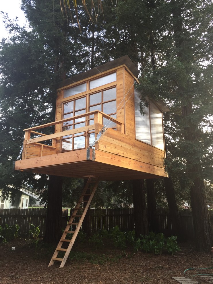 Petaluma Treehouse - Contemporary - Exterior - San Francisco - by O2 ...
