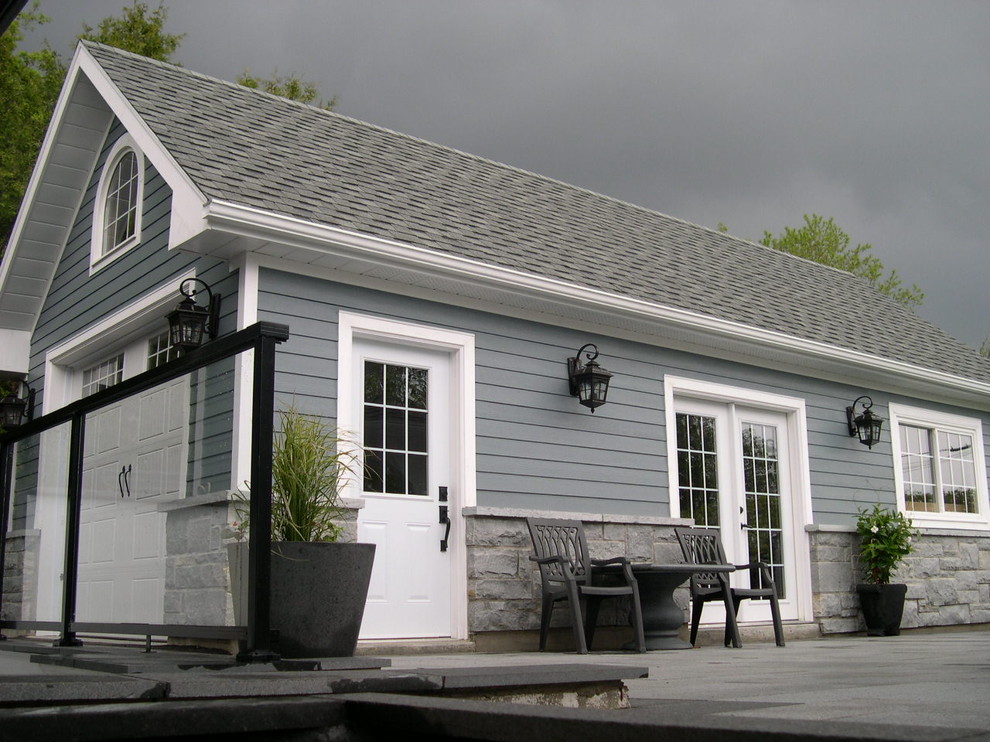 Peter Dorcas - Garage - James Hardie and Natural Stone - Clásico ...