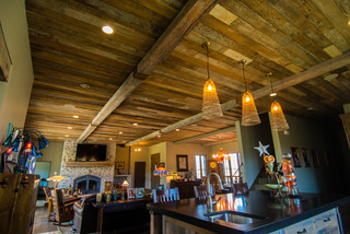 Picklewood skin ceiling - Rustic - Exterior - Salt Lake City - by ...