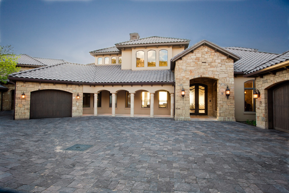 Plan #8502 - Mediterranean - Exterior - Austin - by Sterling Custom ...
