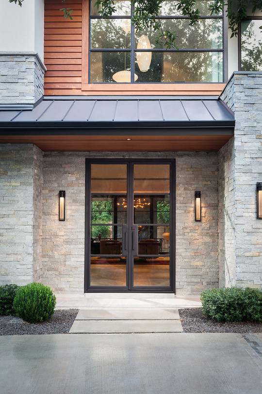 Platinum Ledgestone - Contemporary - Exterior - Houston - by Legends ...