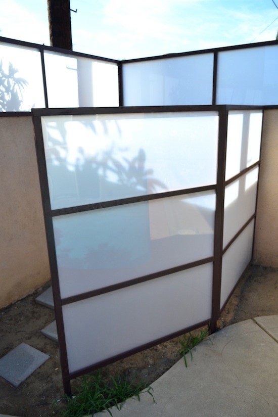 Plexiglass Fencing and Gates - Modern - Exterior - Los Angeles - by ...