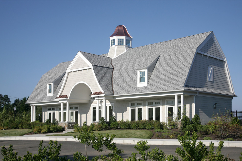 Plymouth Clubhouse - Traditional - House Exterior - Boston - by Fresh ...