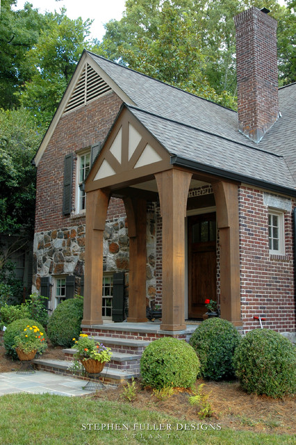 Porch Detail - Traditional - Exterior - Atlanta - by Stephen Fuller ...