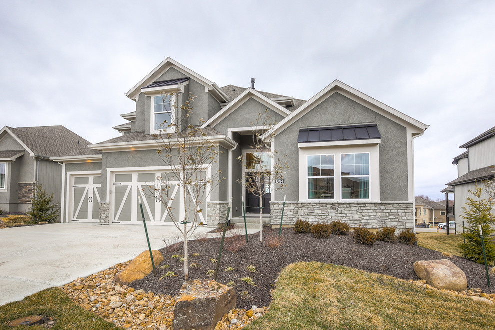 Porter Model - Terrybrook Farms - Traditional - Exterior - Kansas City ...