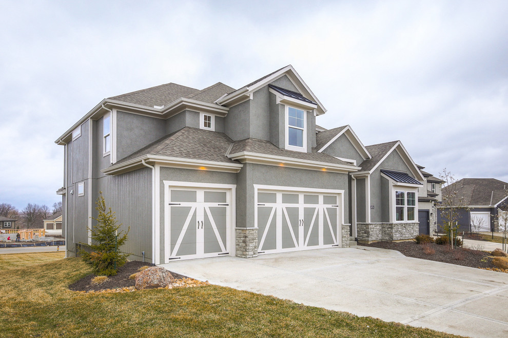 Porter Model - Terrybrook Farms - Traditional - House Exterior - Kansas ...