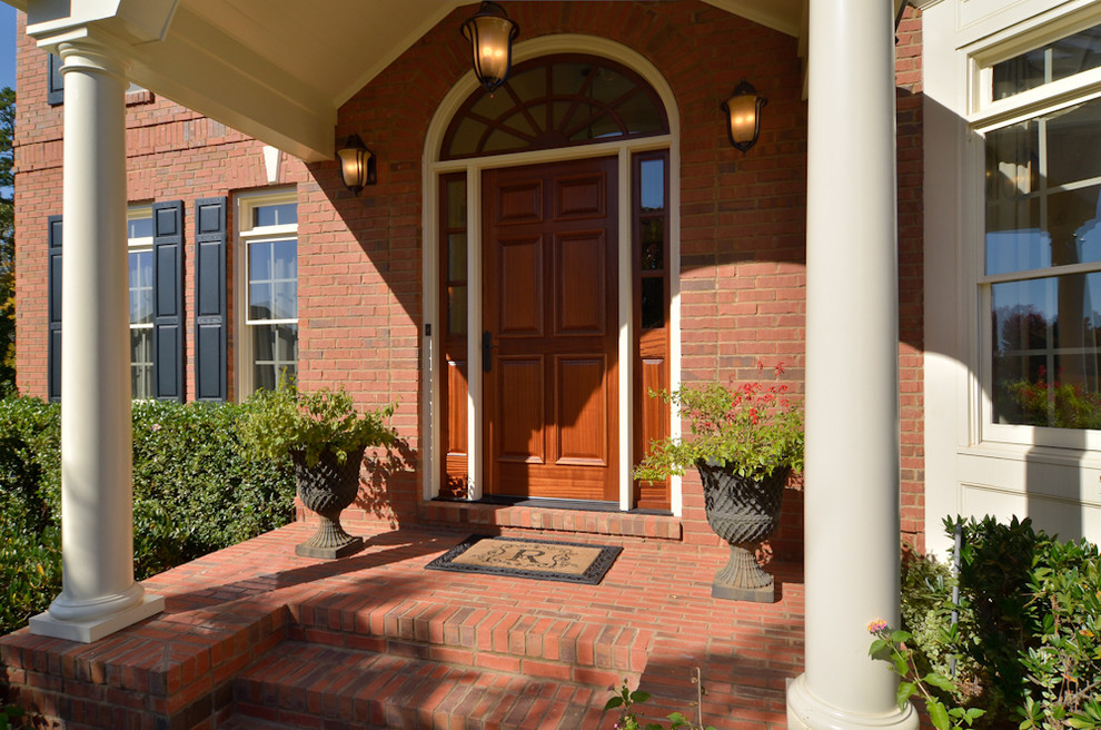 Portico & Screen Porch - Traditional - House Exterior - Atlanta - by ...