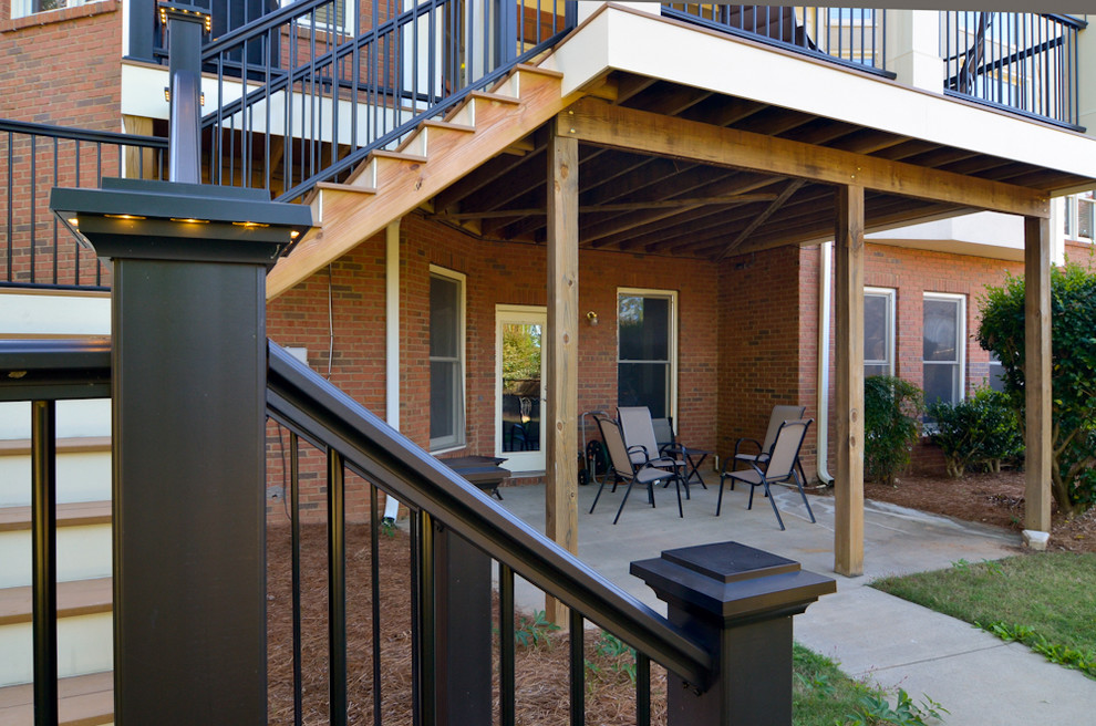 Portico & Screen Porch - Traditional - Exterior - Atlanta - by Weidmann ...