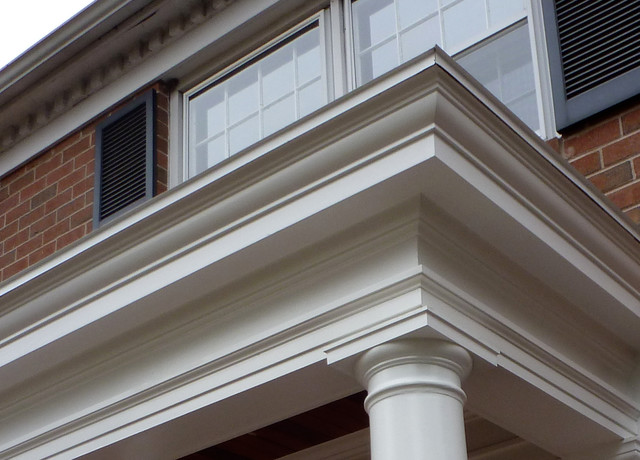 Portico - Classique - Façade - Philadelphie - par Artisan Carpentry of ...