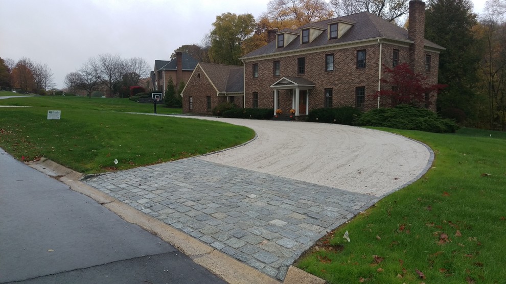 Portico - Driveway Renovation - Traditional - Exterior - Philadelphia ...