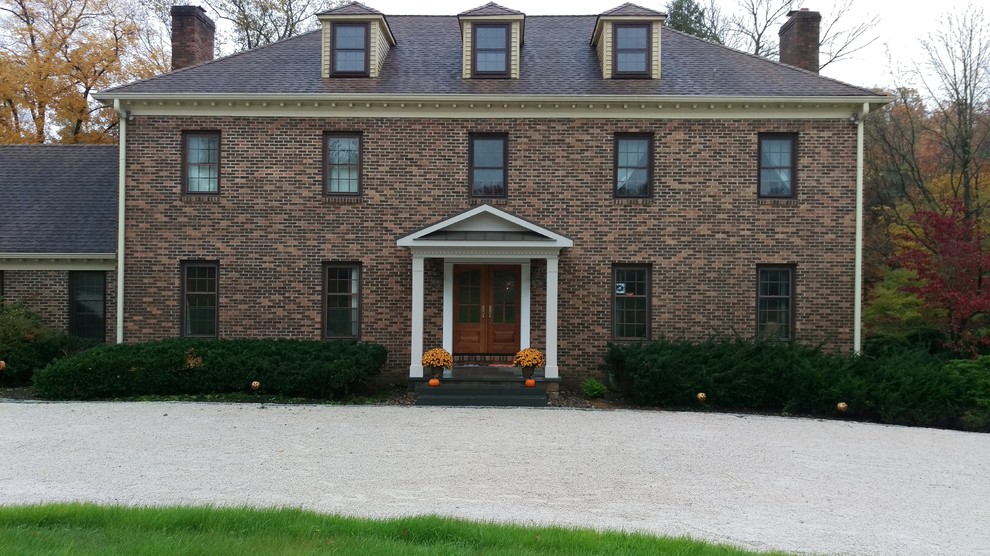 Portico - Driveway Renovation - Traditional - Exterior - Philadelphia ...