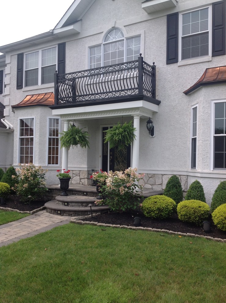 Portico Rail - Cherry Hill, NJ - Transitional - Exterior - Philadelphia ...