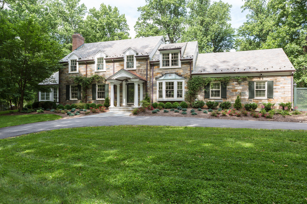 Potomac Stone Colonial - Traditional - Exterior - DC Metro - by Anthony ...