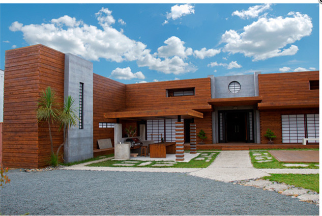 Power Rangers "Shiba House" - Modern - Exterior - by Lotus Haus | Houzz