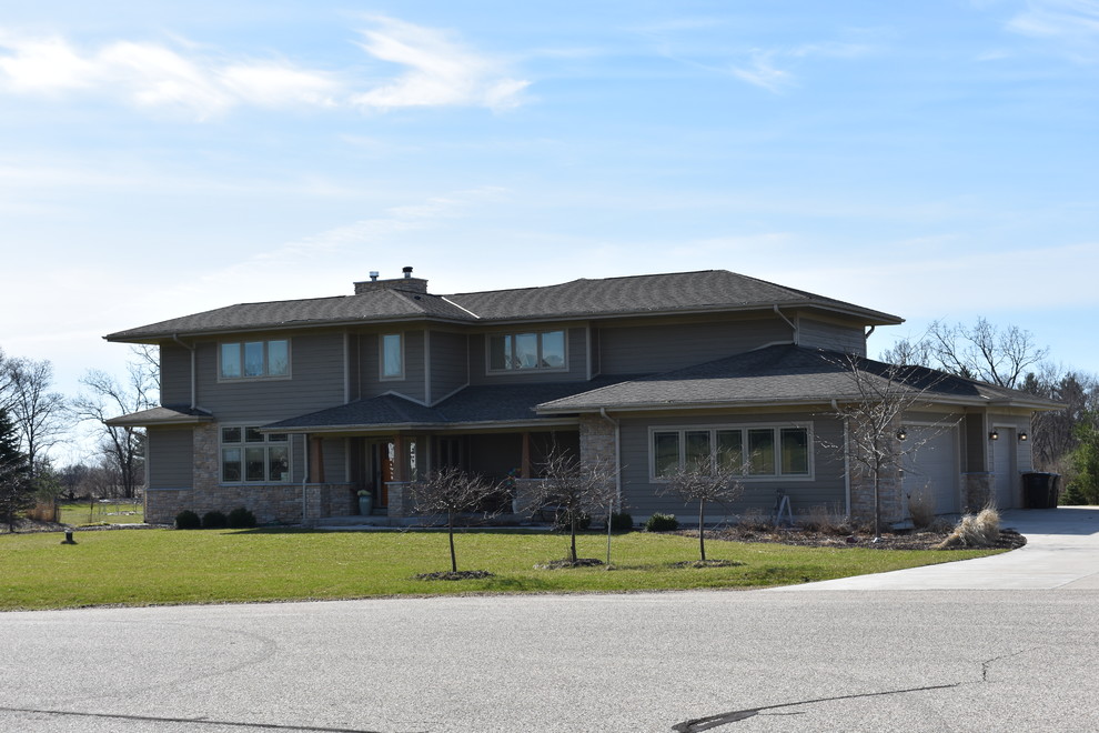 Prairie Home - Craftsman - Exterior - Milwaukee - by Medinger Design ...
