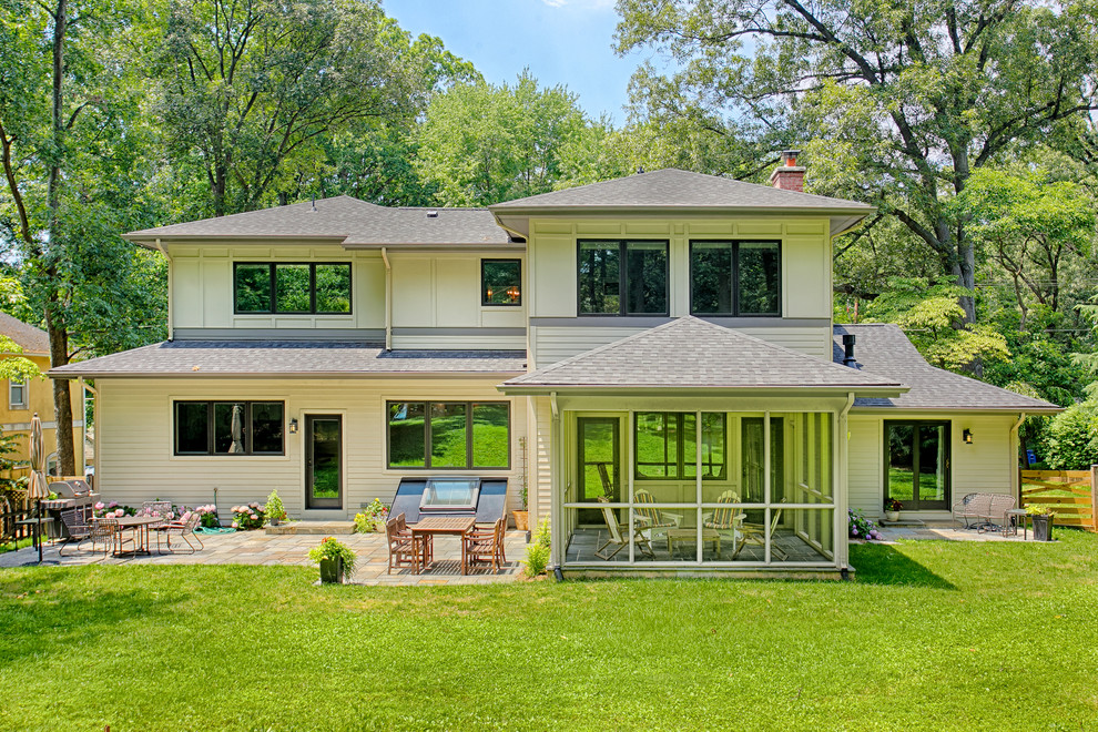 Prairie Style - Craftsman - Exterior - DC Metro - by Moser Architects ...